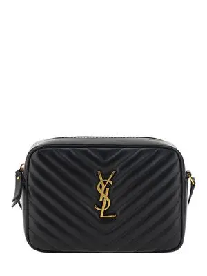 Saint Laurent Loulou Shoulder Bag - Black