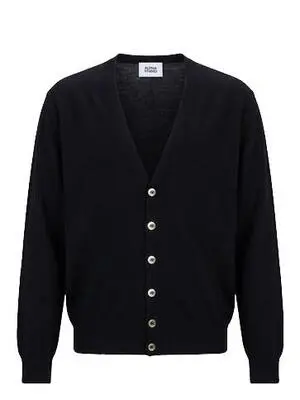 Alpha Studio Cotton Cardigan - Black
