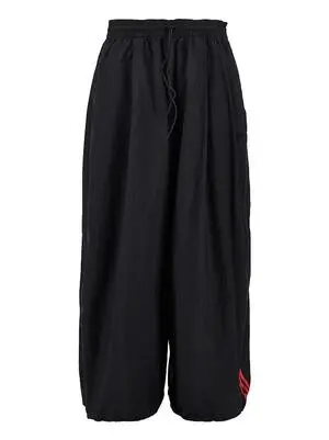 Y3 Gradient 3 Tripe Nylon Pant - Black