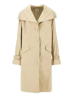 TOTÊME TOTEME Oversized Gabardine Trench Coat