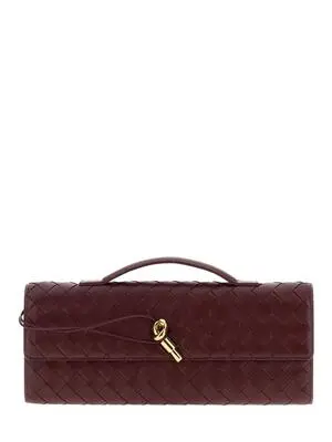 Bottega Veneta Bottega Veneta Andiamo Clutch Rosso