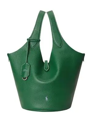 Ralph Lauren Polo Play Leather Tote - Juniper