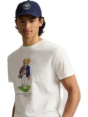 Ralph Lauren Wimbledon Classic Fit Polo Bear T-shirt - White