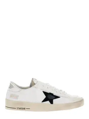 GOLDEN GOOSE GOLDEN GOOSE Stardan Low Top Sneakers With Star Patch Multicolor