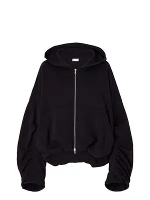 DRIES VAN NOTEN Dries Van Noten Cotton-Jersey Zip-Up Hoodie