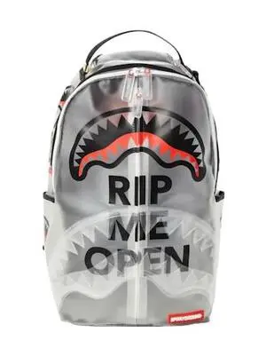 SPRAYGROUND Rip Me Open Backpack - Translucent White
