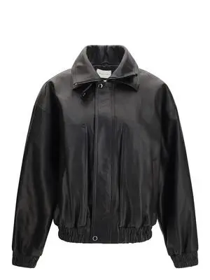 Magda Butrym Leather Jacket - Black