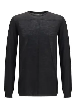 Rick Owens Biker Level Sweater - Black