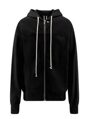 Rick Owens Jersey Windbreaker Jacket - Black