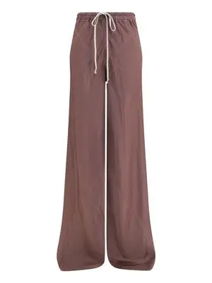 Rick Owens RICK OWENS Silk Pants Brown