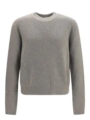 Rick Owens Cashmere Blend Crewneck Sweater - Gray