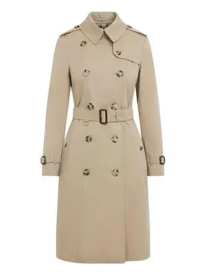 Burberry Chelsea Heritage Long Trench Coat - Multicolor
