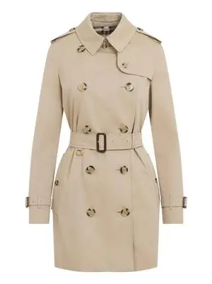 Burberry Kensington Heritage Long Trench Coat - Multicolor