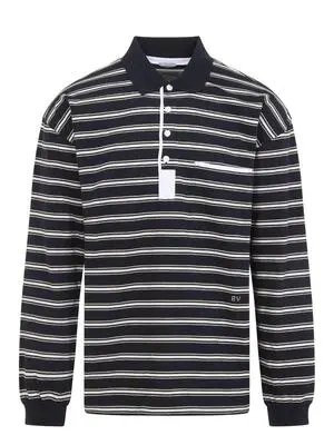 Bottega Veneta Stripes Piquet Polo - Multicolor
