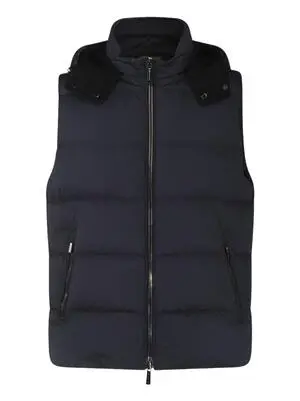 MOORER Fire-skt Straight-fit Gilet - Black