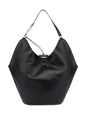 DONDUP Magnetic Snap Shoulder Bag - Black