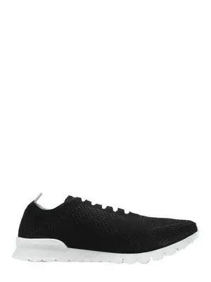 Kiton Lace-up Sneakers - Black