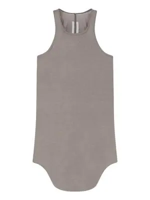 Rick Owens Sleeveless Round Neck Vest - Gray
