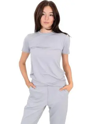 ON/OFF ESSENTIALS The Everyday Tee - Gray