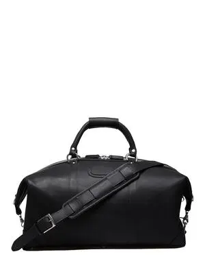 KORCHMAR Twain 22" Leather Weekender - Black