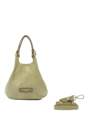 GIANNI CHIARINI Dua Leather Mini Hobo Bag - Light-green