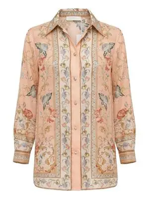 Zimmermann ZIMMERMANN Roselight Silk Shirt Multicolor