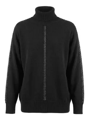 P.a.r.o.s.h Wool Turtleneck Sweater - Multicolor