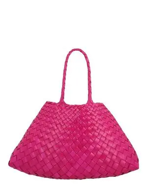 Dragon Diffusion Santa Croce Small Tote - Fuchsia