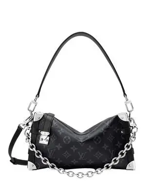 LOUIS VUITTON Side Trunk Mm East West Bag - Black