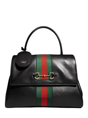 Gucci Paparazzo Medium Top Handle Bag - Black