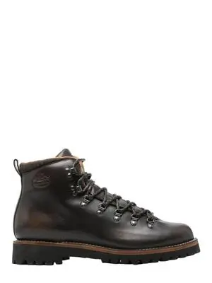 Church's Round Toe Lace-up Boots - Black