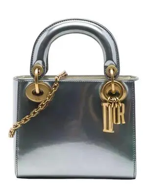 Dior Mini Lady Satchel - Silver