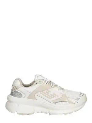 EA7 Logo Detail Sneakers - Neutrals