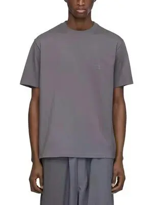 Y3 Gradient Stripes Short Sleeve T-shirt - Grey