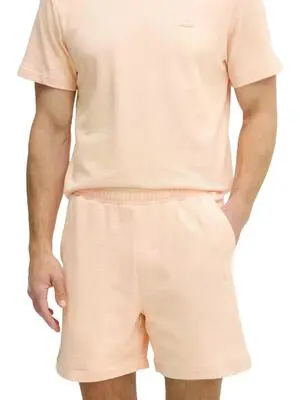 Lacoste Elasticated Waist Logo Patch Shorts - Pink