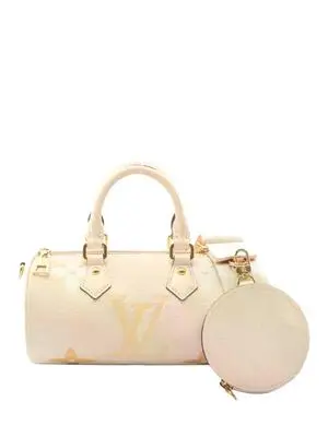 LOUIS VUITTON 2021 Papillon Monogram Empreinte Tote Bag - Neutrals