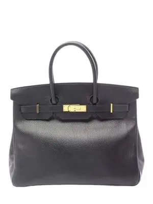 Hermès 1999 Birkin 35 Handbag - Black