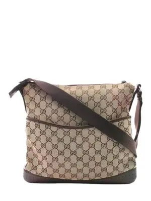 Gucci Gg Canvas Shoulder Bag - Neutrals