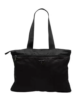 Prada Tessuto Tote Bag - Black