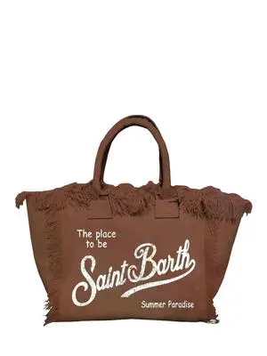 MC2 SAINT BARTH MC2 Saint Barth Colette Tote Bag Brown