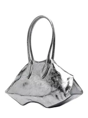 ALEXANDER MCQUEEN Alexander McQueen Manta Metallic Shoulder Bag