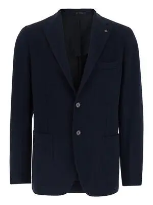 Tagliatore Single-breasted Tech Fabric Jacket - Multicolor