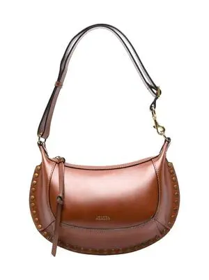 Isabel Marant Étoile Studded Leather Shoulder Bag - Multicolor