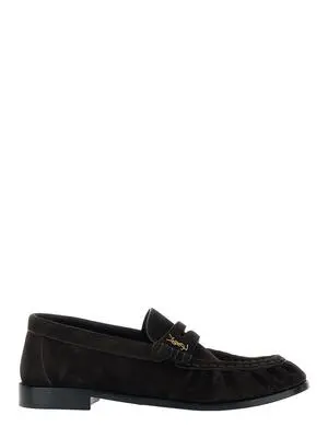 Saint Laurent Le Loafer 15 Suede Cashmere - Brown