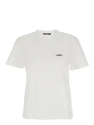Jacquemus Le T-shirt Gros Grain Mc Cotton T-shirt - Multicolor