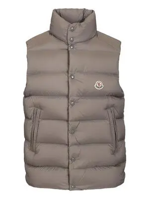 Moncler MONCLER Tibb Padded Vest Gray