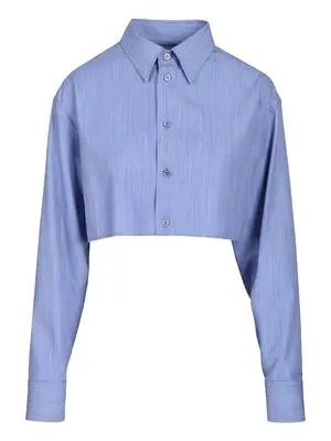 BALENCIAGA BALENCIAGA Cropped Shirt
