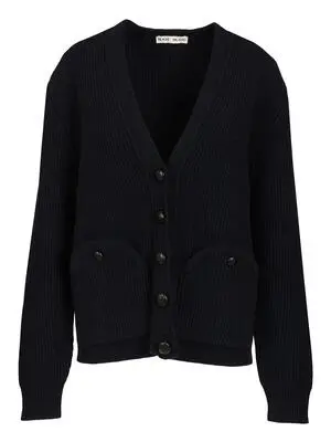 BLAZÉ MILANO Blaze Milano V-Neck Cardigan With Smiley Pockets