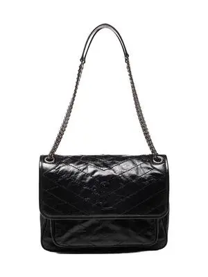 Saint Laurent Niki Shoulder Bag - Black