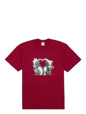 Supreme Skunk Tee Shirt - Cardinal